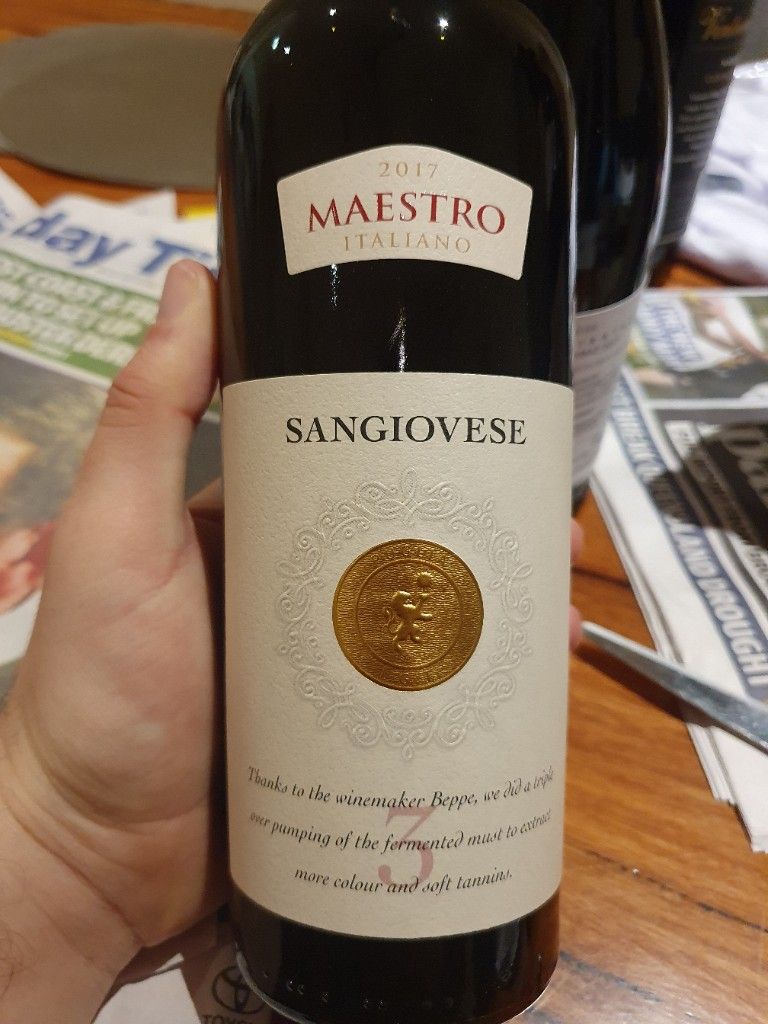 2017 Maestro Italiano Merlot, Italy, Vino da Tavola - CellarTracker