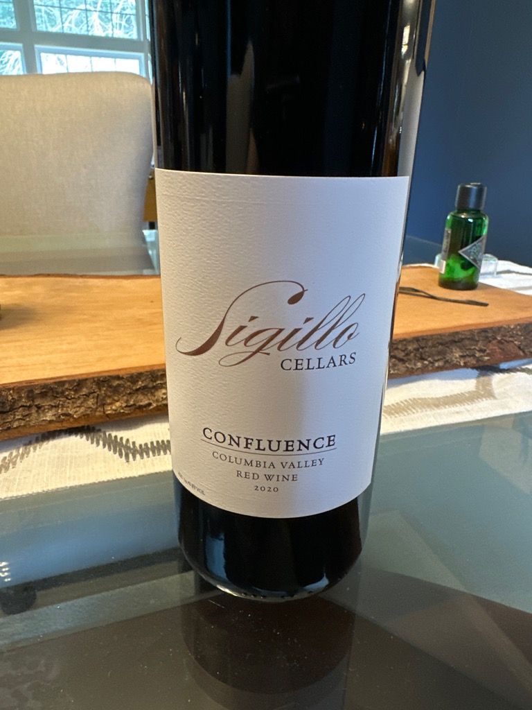 2021 Sigillo Cellars Confluence, USA, Washington, Columbia Valley ...