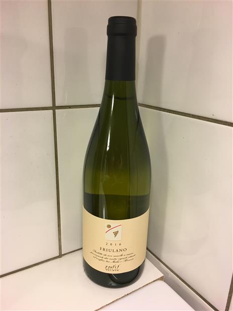 2018 Tercic Matijaz Collio Friulano, Italy, Friuli-Venezia Giulia ...