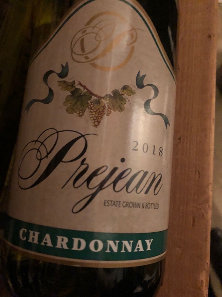 2021 Prejean Winery Chardonnay, USA, New York, Finger Lakes - CellarTracker
