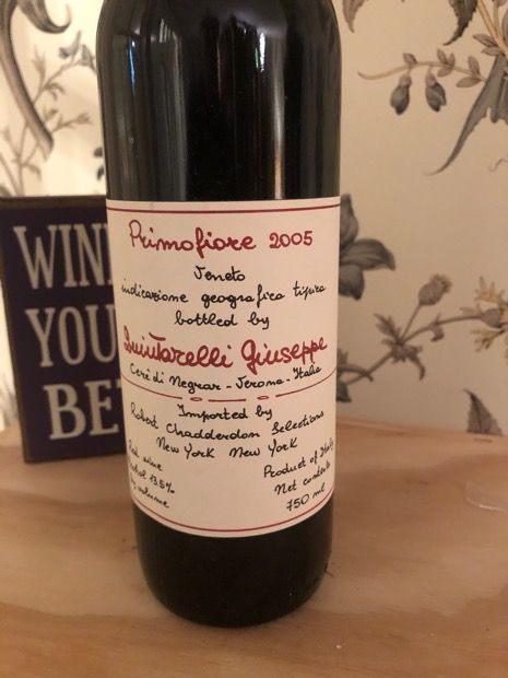 2005 Giuseppe Quintarelli Primofiore Veneto IGT, Italy, Veneto, Veneto ...