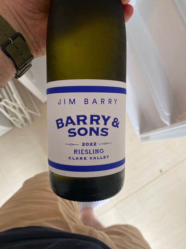 2022 Jim Barry Riesling Barry & Sons, Australia, South Australia, Mount ...