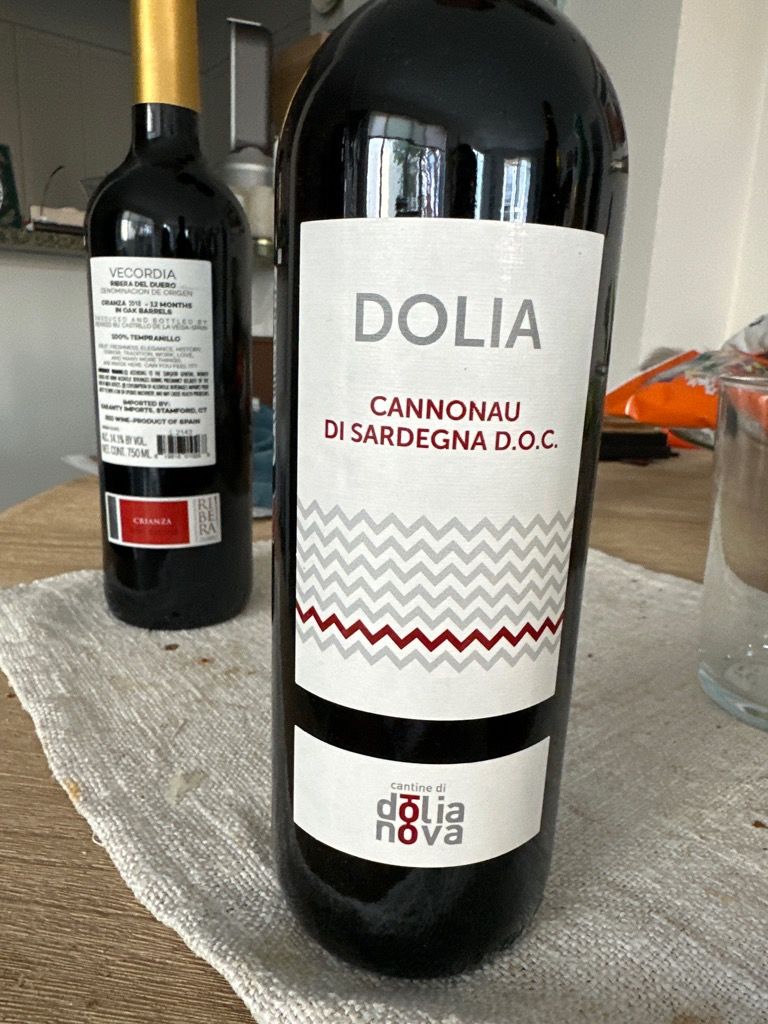 2021 Cantina Di Dolianova Cannonau di Sardegna Dolia, Italy, Sardinia ...