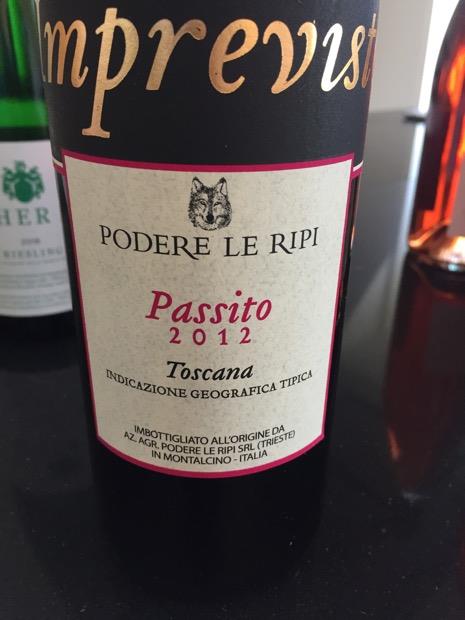 2012 Podere Le Ripi Imprevisto Passito Toscana IGT, Italy, Tuscany ...