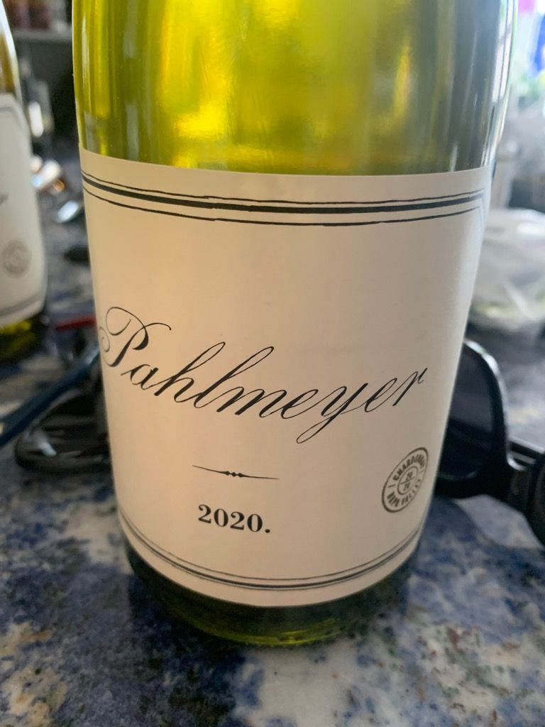 2020 Pahlmeyer Chardonnay Napa Valley Usa California Napa Valley