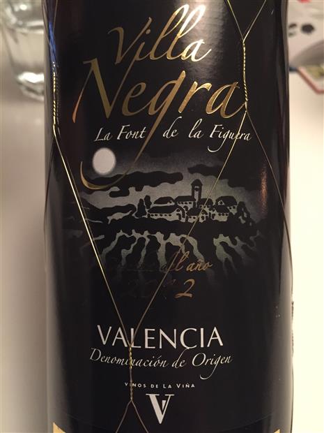 2013 Anecoop Valencia Villa Negra Gran Reserva, Spain, Valencia ...
