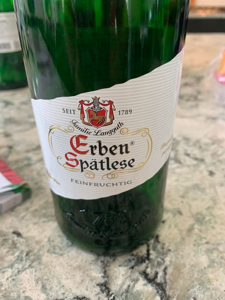 1999 Franz Wilh. Langguth Riesling Erben Spatlese - CellarTracker