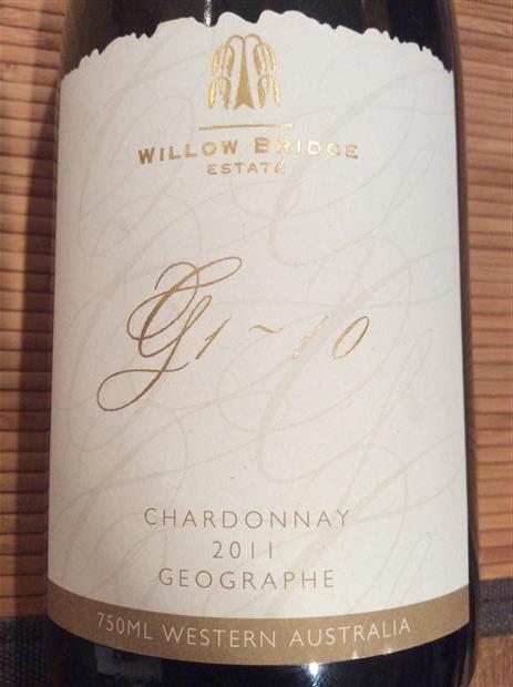 2013 Willow Bridge Estate Chardonnay G1-10, Australia, Western ...