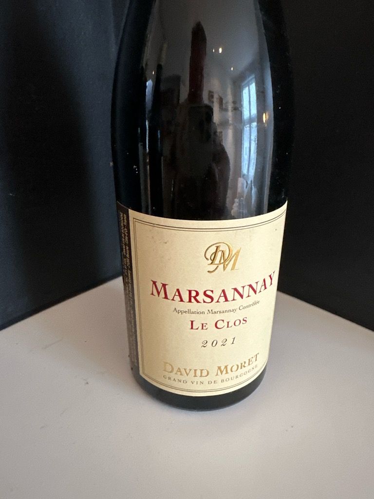 2020 David Moret Marsannay Le Clos, France, Burgundy, Côte de Nuits ...