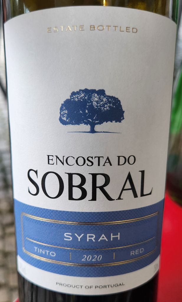 2020 Santos & Seixo Tejo Encosta do Sobral Syrah, Portugal, Ribatejo ...