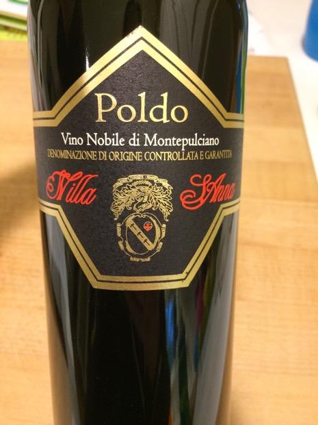 2013 Villa S. Anna Vino Nobile di Montepulciano Poldo, Italy, Tuscany ...