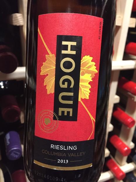2013 Hogue Cellars Riesling, USA, Washington, Columbia Valley ...