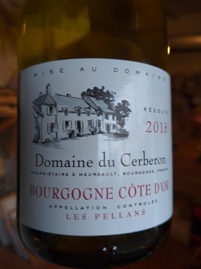 2023 Domaine du Cerberon Bourgogne Côte d'Or Blanc, France, Burgundy, Bourgogne Côte d'Or ...