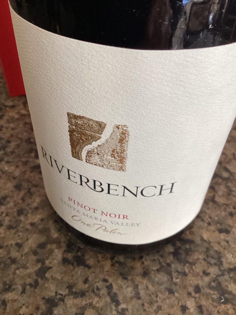 2020 Riverbench Vineyard & Winery Pinot Noir One Palm, USA, California, Central Coast, Santa ...