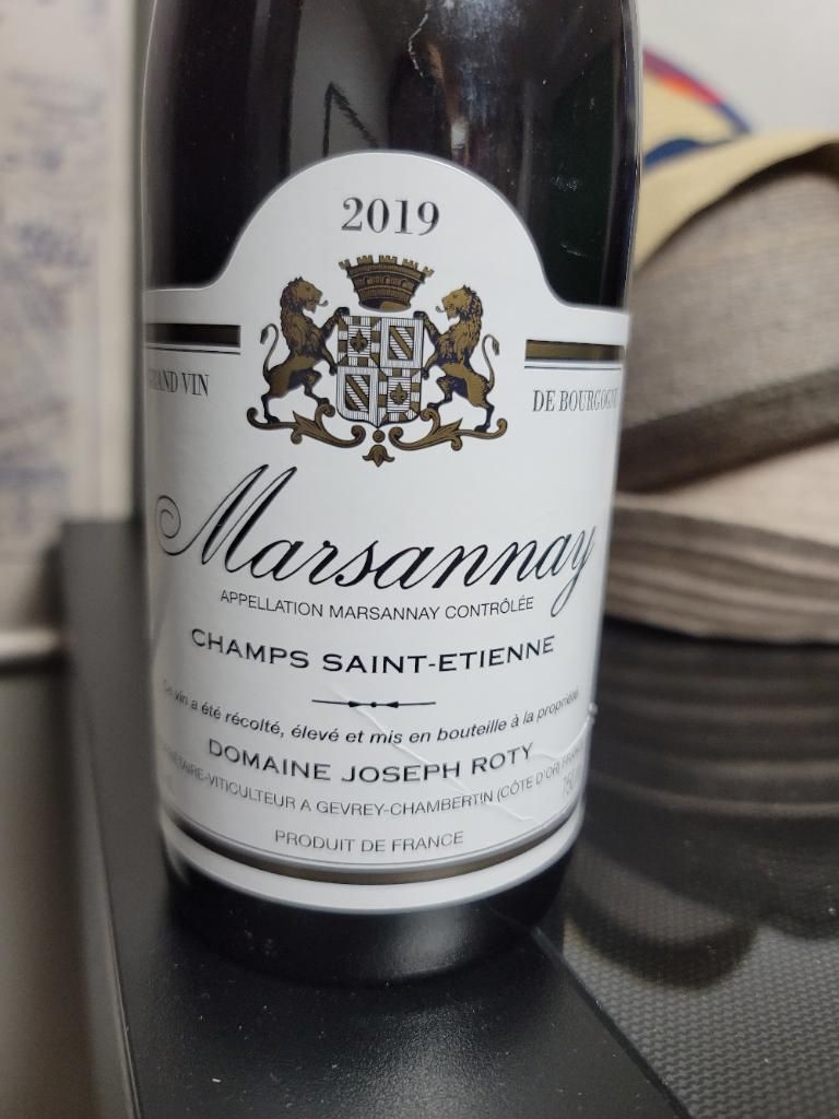 2020 Domaine Joseph Roty Marsannay Champs Saint Etienne, France ...