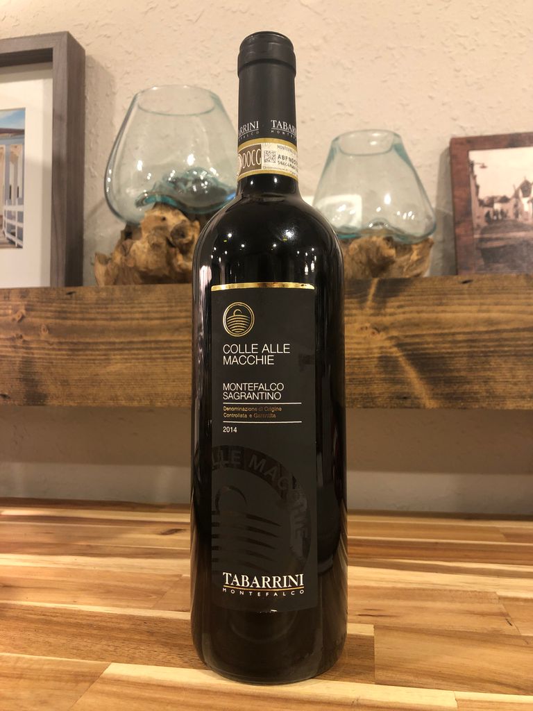 2014 Tabarrini Montefalco Sagrantino Colle alle Macchie, Italy, Umbria ...