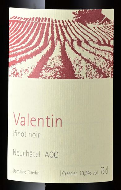 2021 Domaine Ruedin Pinot Noir Valentin, Switzerland, Three Lakes ...