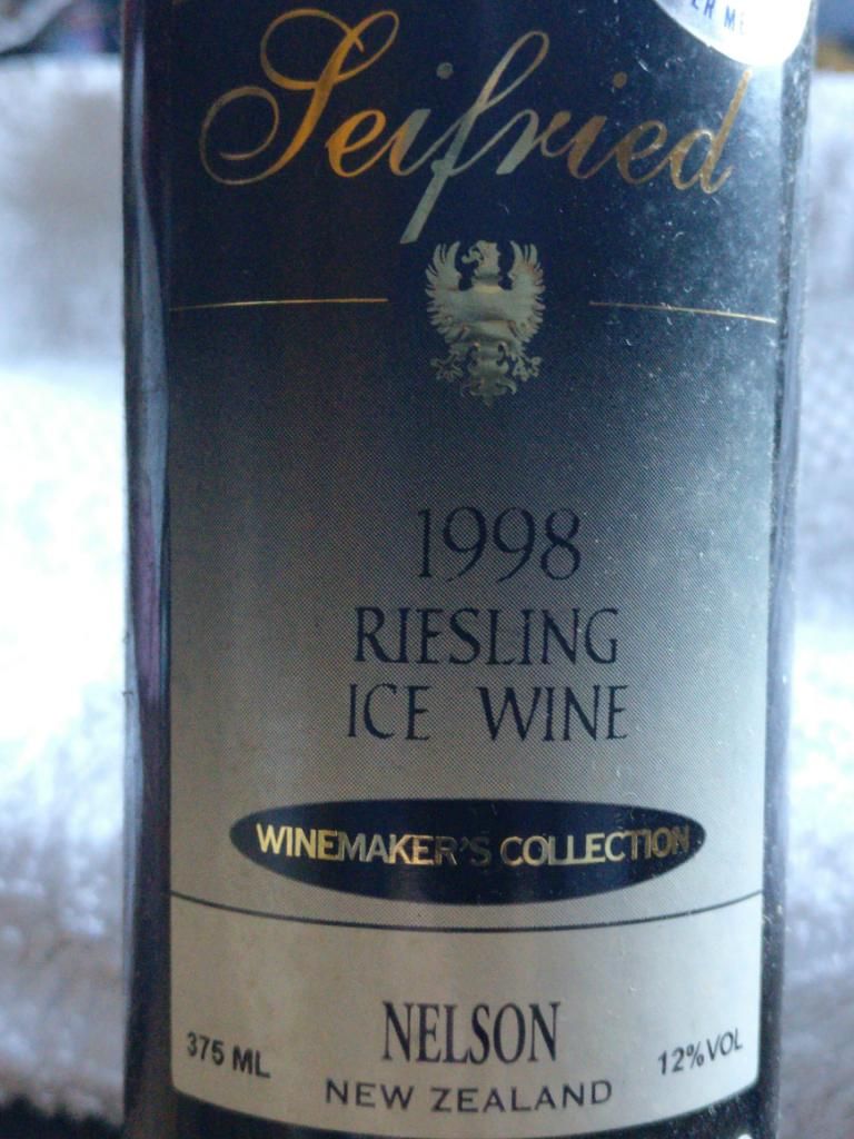 2001 Seifried Riesling Ice Wine Winemaker's Collection, New Zealand ...