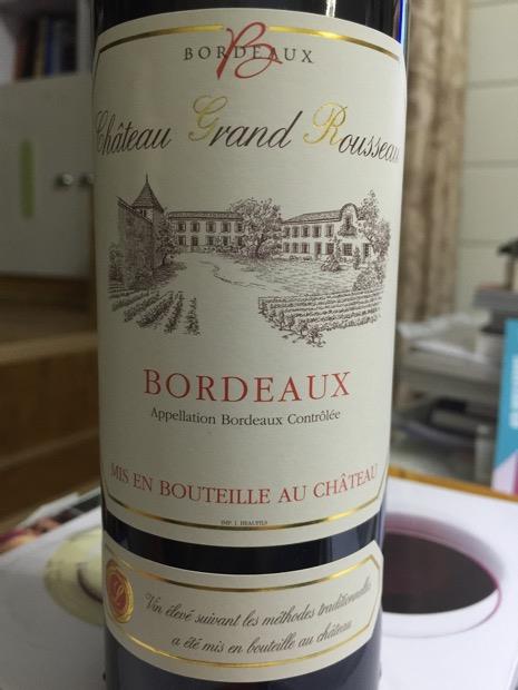 2011 Château Grand Rousseau, France, Bordeaux - CellarTracker