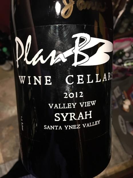 2015 Plan B Wine Cellars Syrah Valley View, USA, California, Central ...