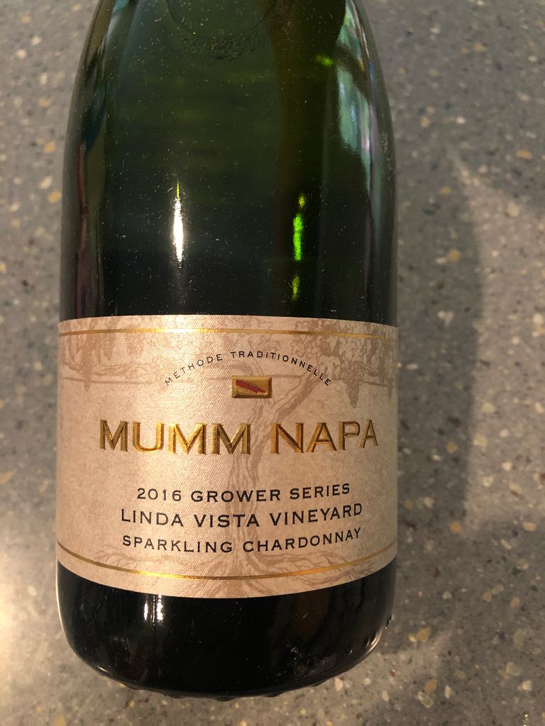 2018 Mumm Napa Chardonnay Linda Vista Vineyard Grower Series, USA ...