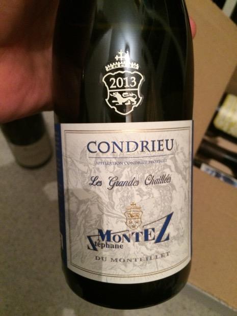 2013 Stéphane Montez / Domaine de Monteillet Condrieu Les Grandes ...
