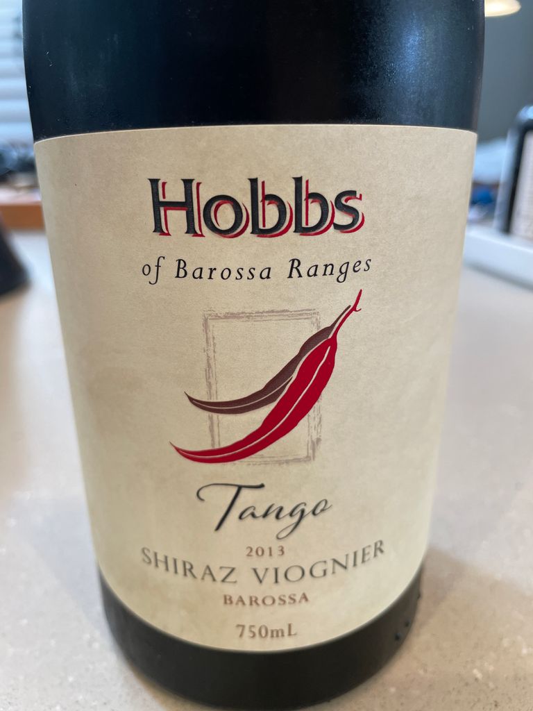 2018 Hobbs Shiraz/Viognier, Australia, South Australia, Barossa ...
