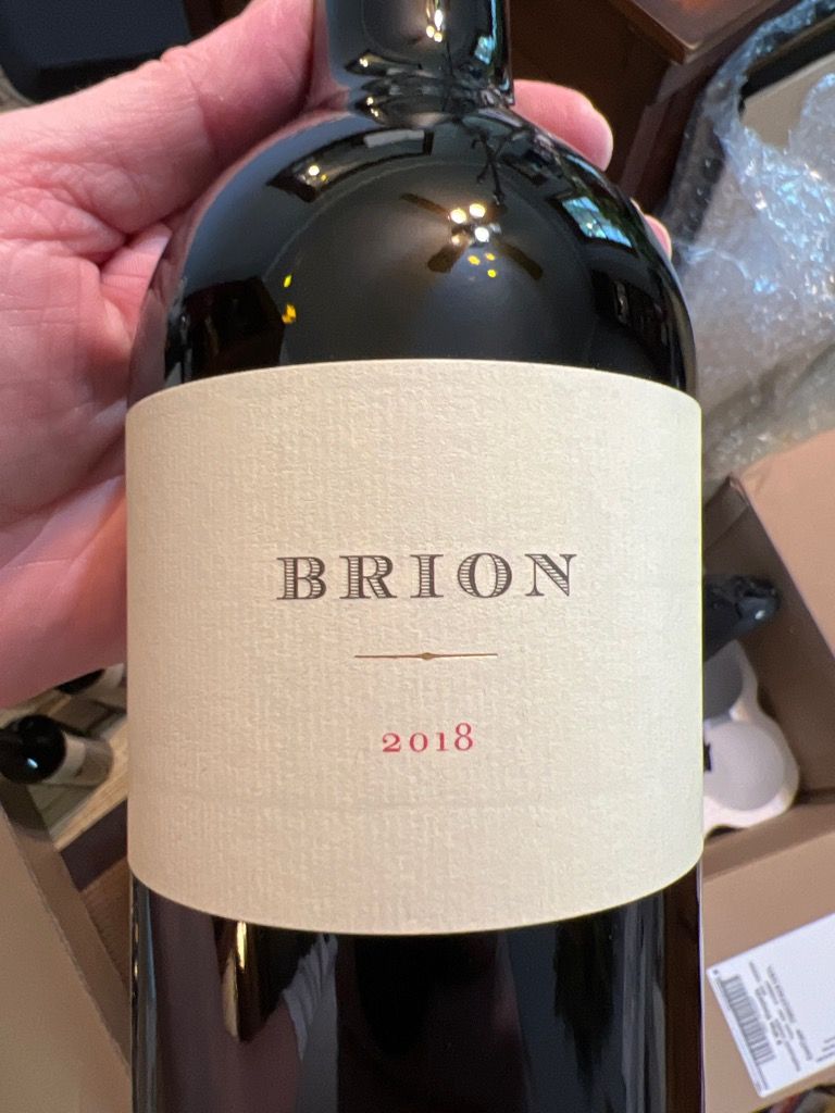 2018 Brion Cabernet Sauvignon Oakville Ranch Vineyard, USA, California ...