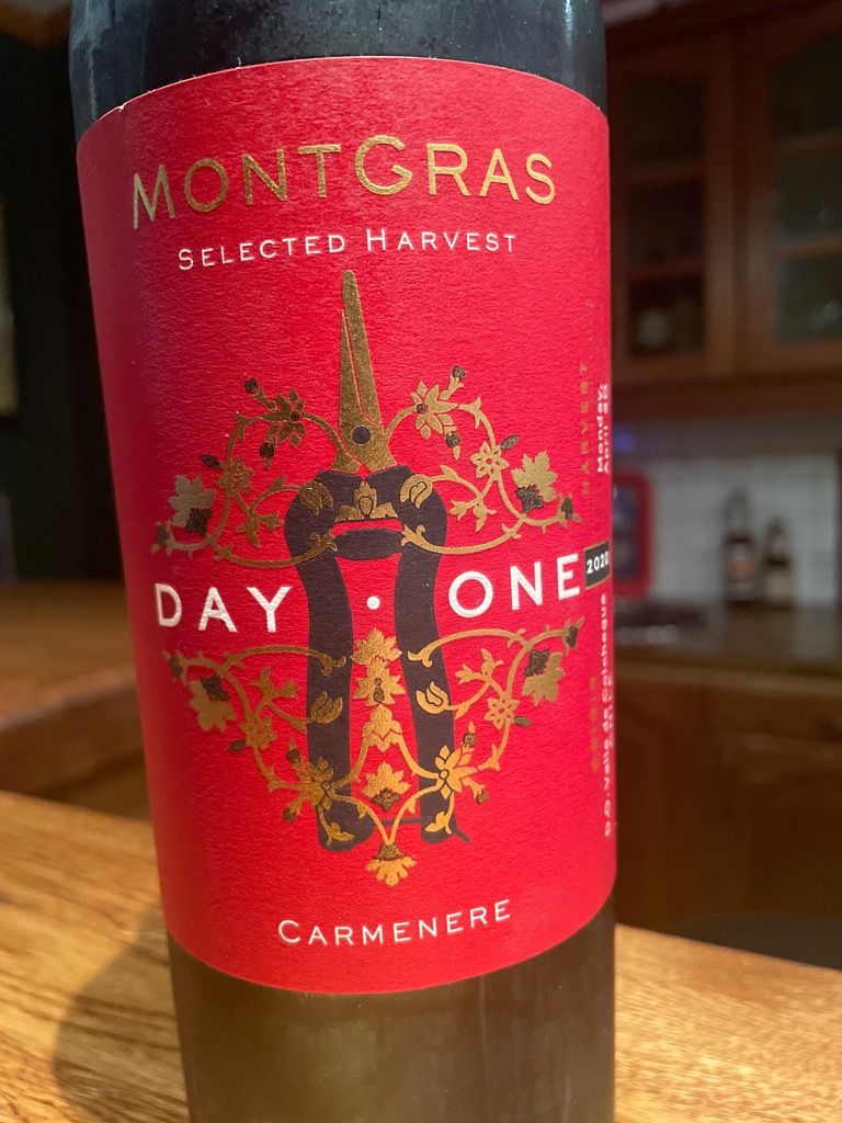 2019 MontGras Carménère Day One, Chile, Rapel Valley, Colchagua Valley ...