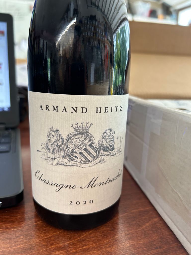 2020 Armand Heitz Chassagne-Montrachet Rouge, France, Burgundy, Côte de ...
