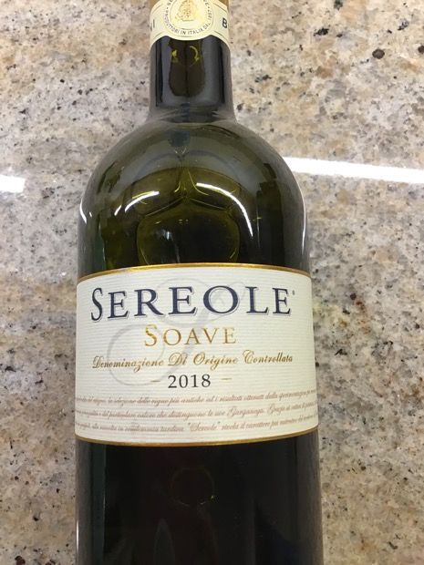 2018 Bertani Soave Sereole, Italy, Veneto, Soave - CellarTracker