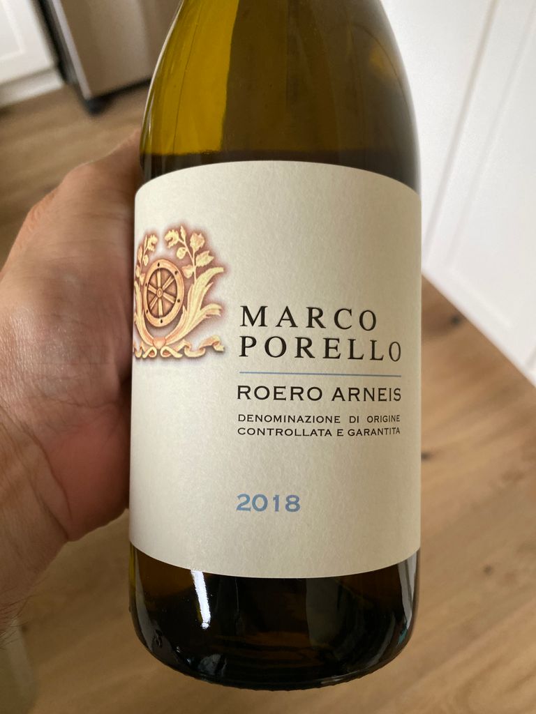 2018 Marco Porello Roero Arneis, Italy, Piedmont, Alba, Roero ...