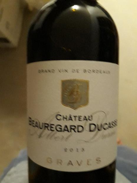 2020 Château Beauregard Ducasse Albert Duran, France, Bordeaux, Graves ...