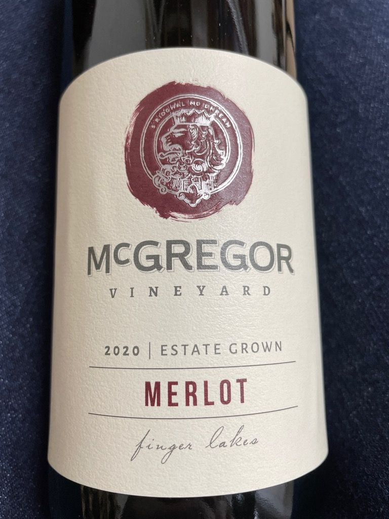 2020 McGregor Vineyards Merlot Private Reserve McGregor Vineyard, USA ...