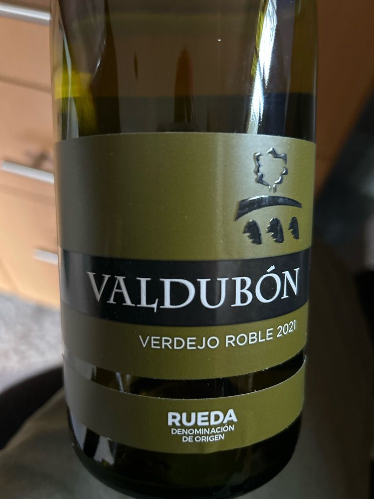2021 Valdubón Verdejo Rueda Roble, Spain, Castilla y León, Rueda ...