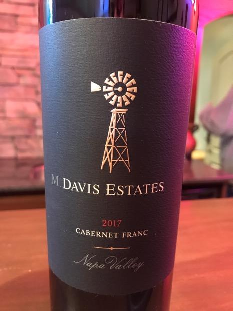 2017 Davis Estates Cabernet Franc, USA, California, Napa Valley ...