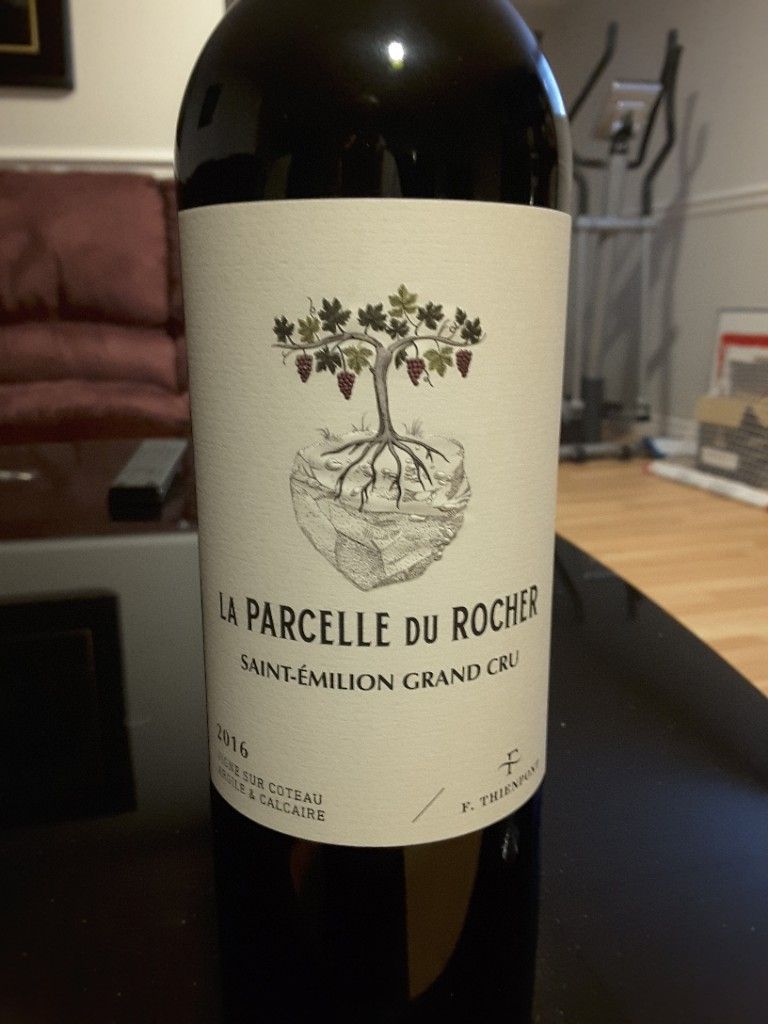2016 Francois Thienpont St. Émilion Grand Cru La Parcelle du Rocher ...