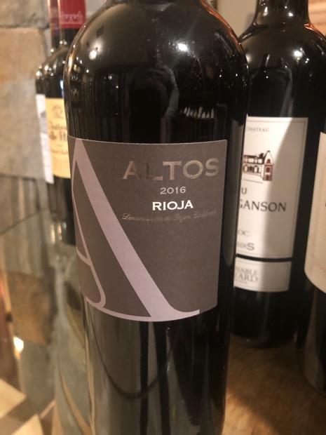 2016 altos Rioja, Spain, La Rioja, Rioja - CellarTracker