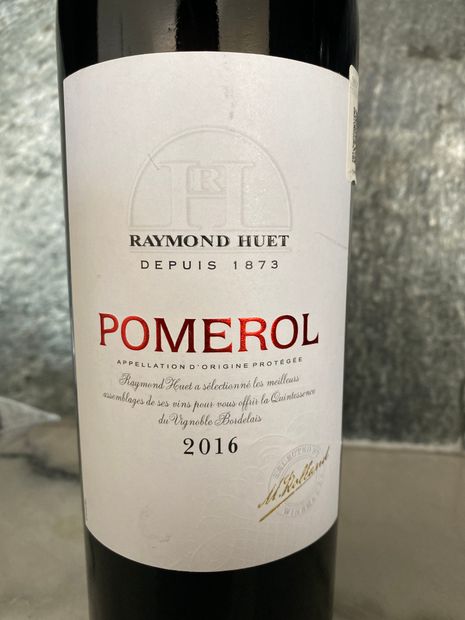 2016 Raymond Huet M. Rolland, France, Bordeaux - CellarTracker