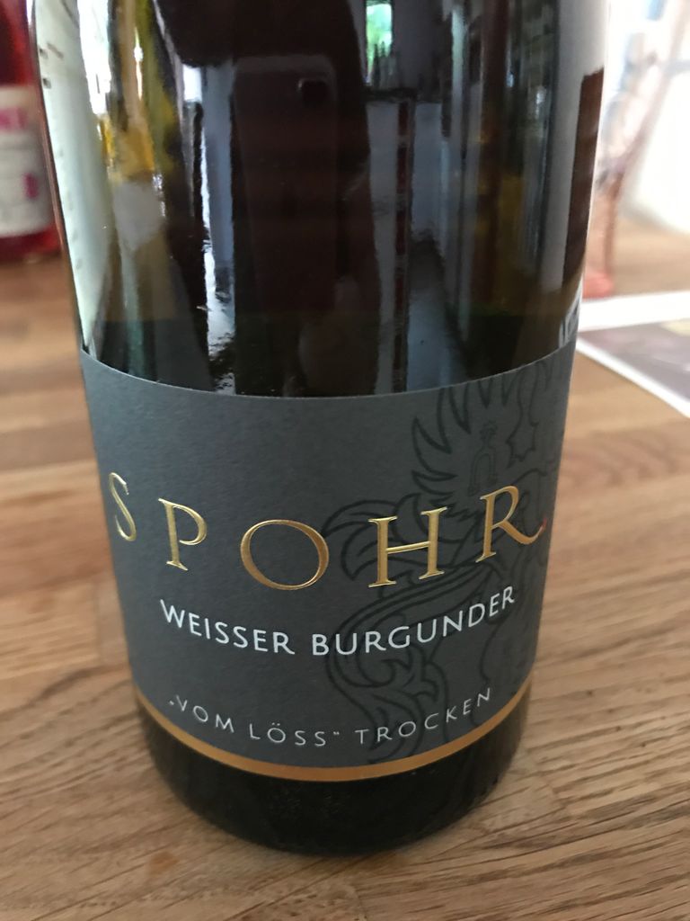 2022 Weingut Spohr Weissburgunder vom Löß, Germany, Rheinhessen ...