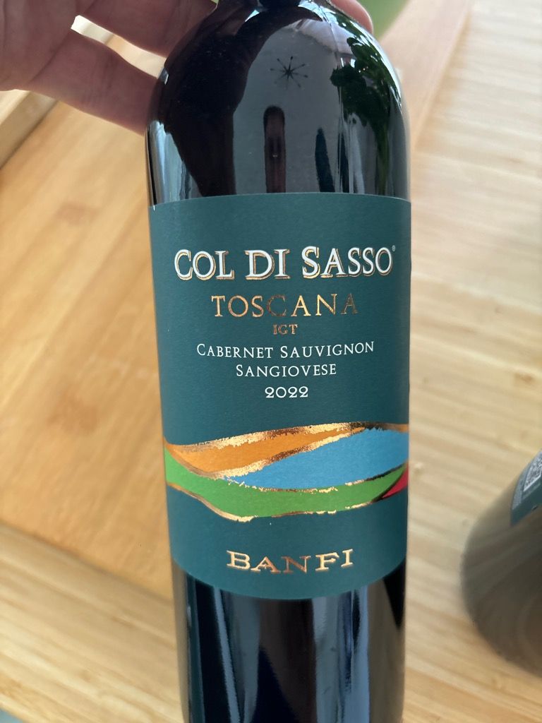 2022 Castello Banfi Col di Sasso Toscana IGT, Italy, Tuscany, Toscana ...