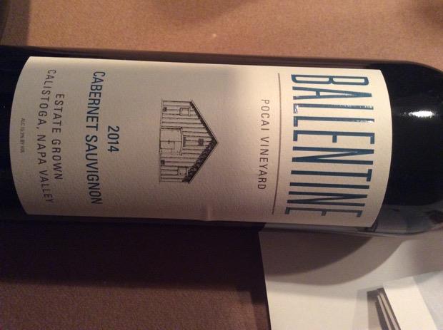 2014 Ballentine Vineyards Cabernet Sauvignon Pocai Vineyard, USA ...