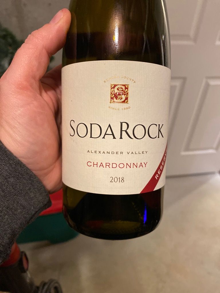 2017 Soda Rock Winery Chardonnay, USA, California, Sonoma County ...