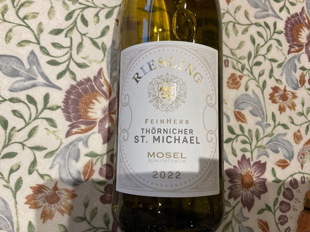 2022 Thörnicher St. Michael Riesling feinherb, Germany, Mosel Saar ...