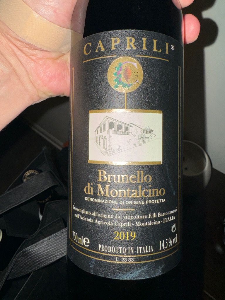 2019 Caprili Brunello di Montalcino, Italy, Tuscany, Montalcino ...