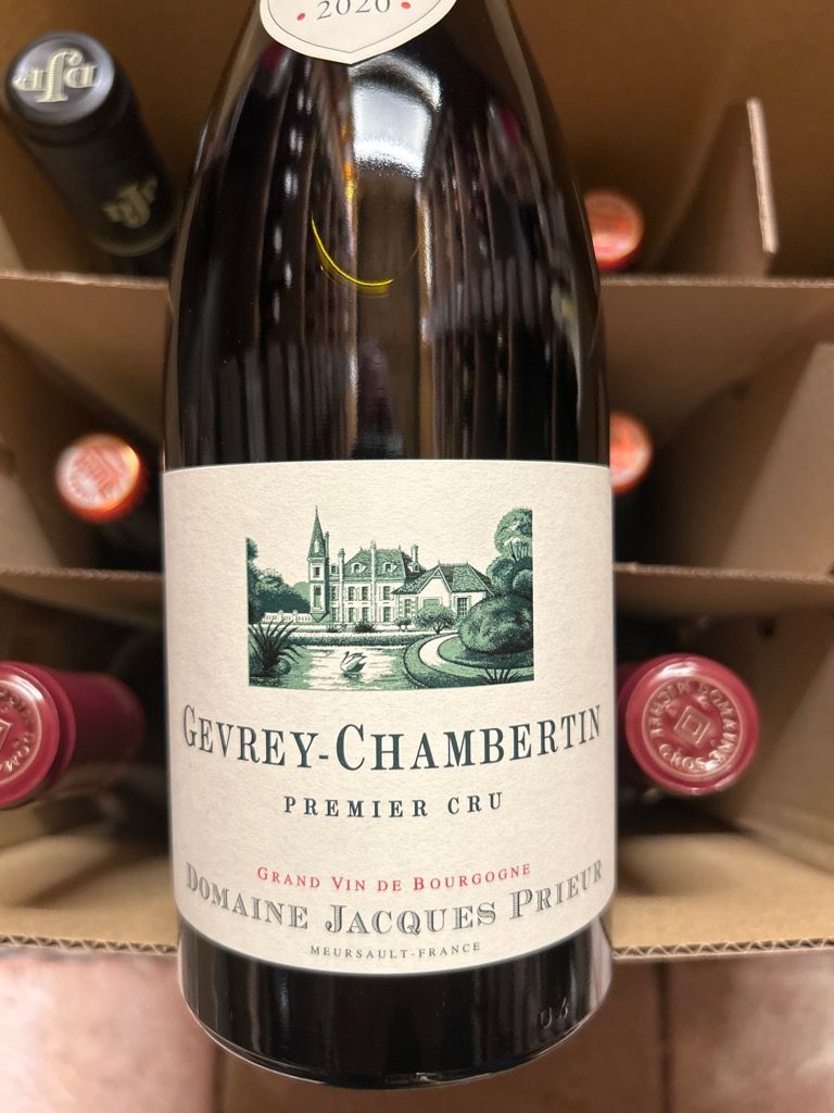 2020 Domaine Jacques Prieur Gevrey-Chambertin 1er Cru, France, Burgundy ...