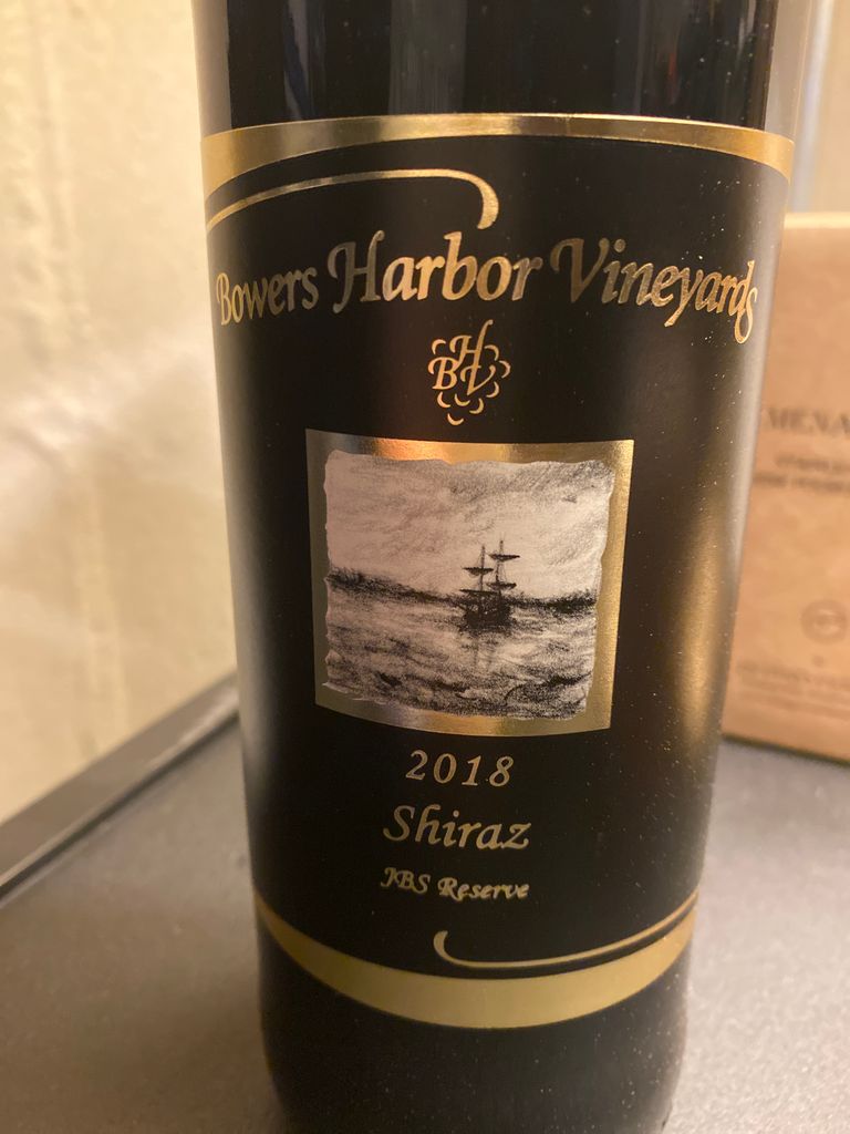 2017 Bowers Harbor Shiraz Reserve, USA, Michigan, Old Mission Peninsula ...