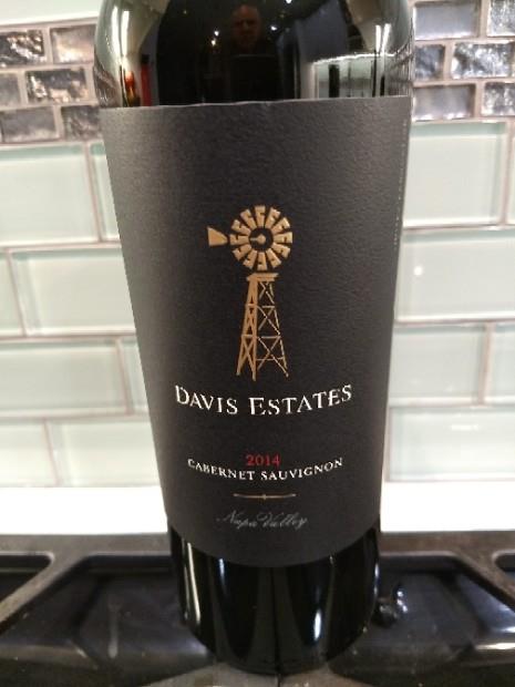 2014 Davis Estates Cabernet Sauvignon Napa Valley, USA, California ...