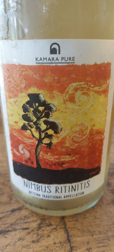 2022 Kamara Estate Pure Nimbus Ritinitis Retsina, Greece, Macedonia ...