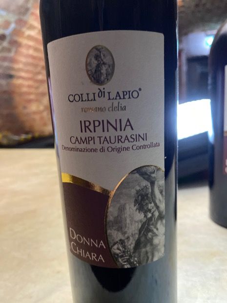 2007 Colli di Lapio Irpinia Campi Taurasini, Italy, Campania, Irpinia ...